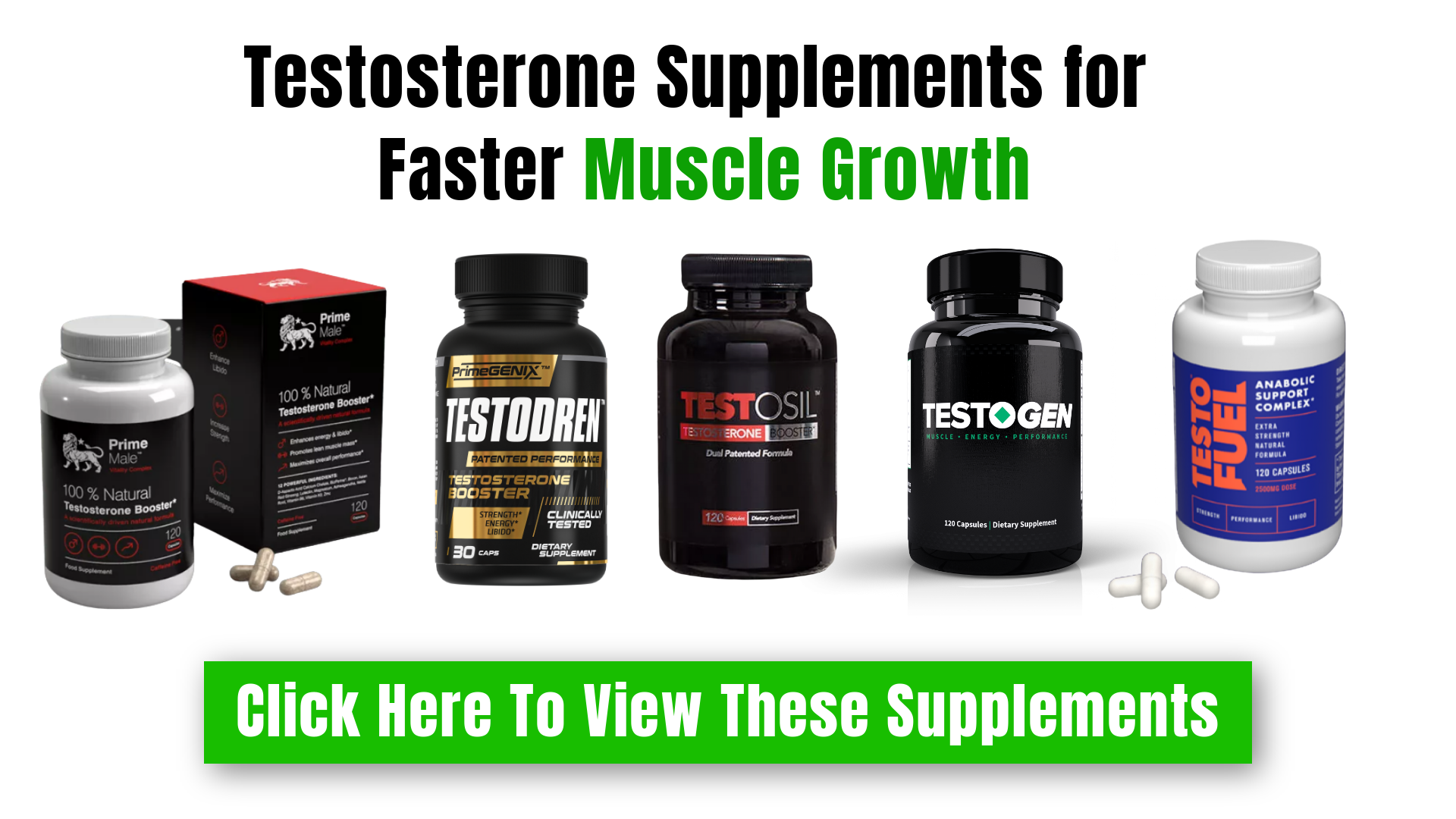 The Ultimate Guide to Using Testosterone Supplements for Faster Muscle ...